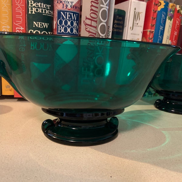 Green Glassware - Etsy