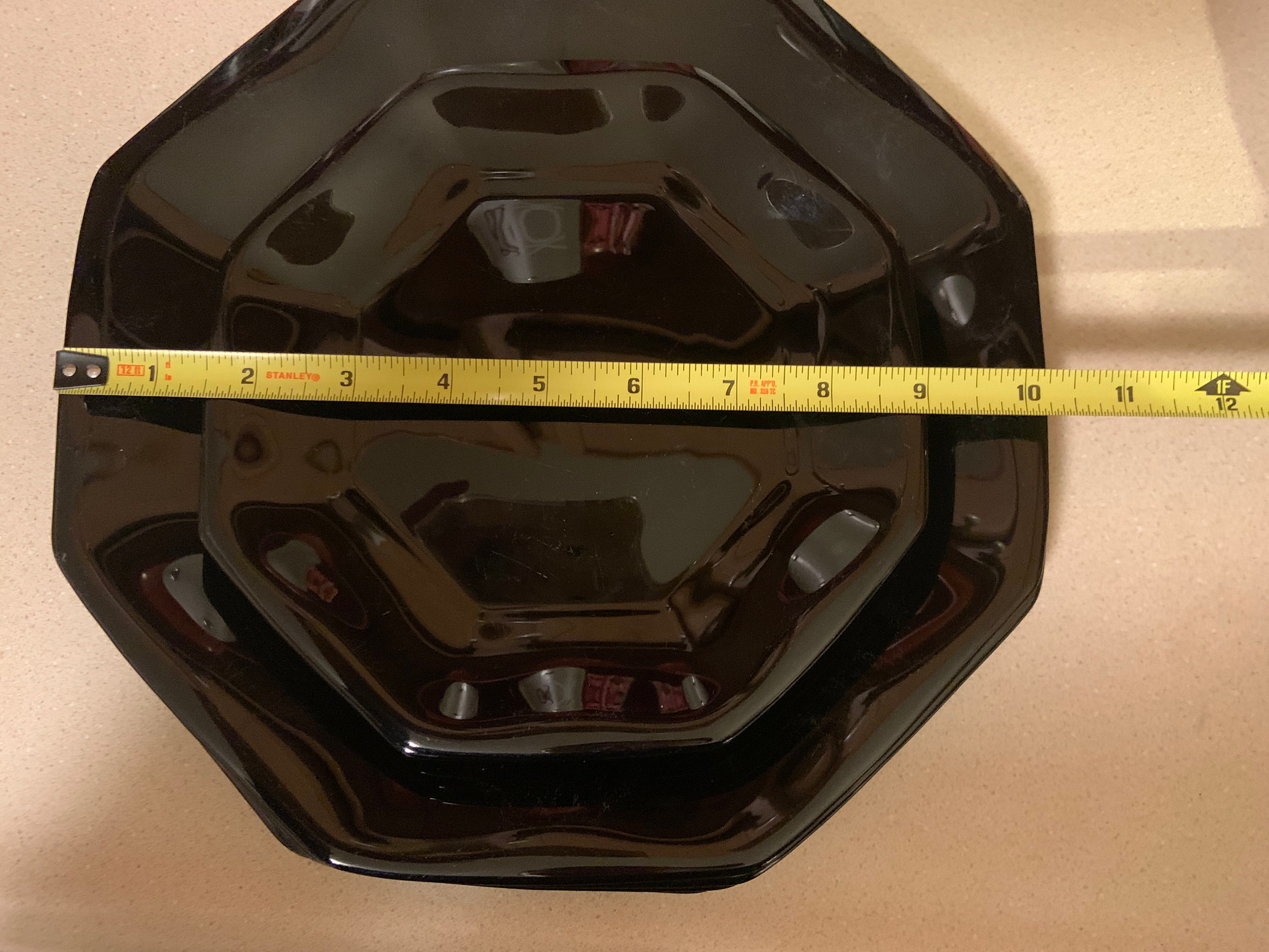 Vintage Arcoroc Black Octime Dinnerware Collection Various - Etsy