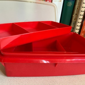 Vintage Tuppercraft Sewing Box - Etsy