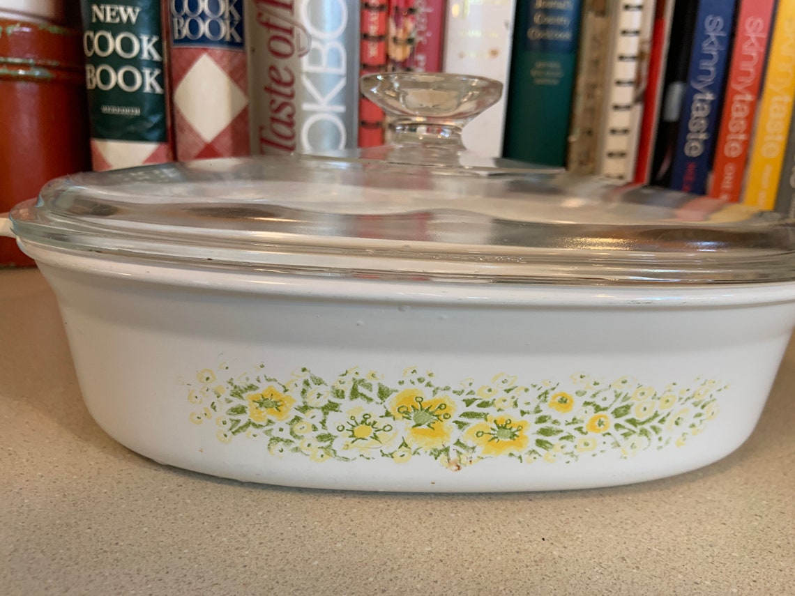 Vintage Corning April Casserole Dish - Etsy