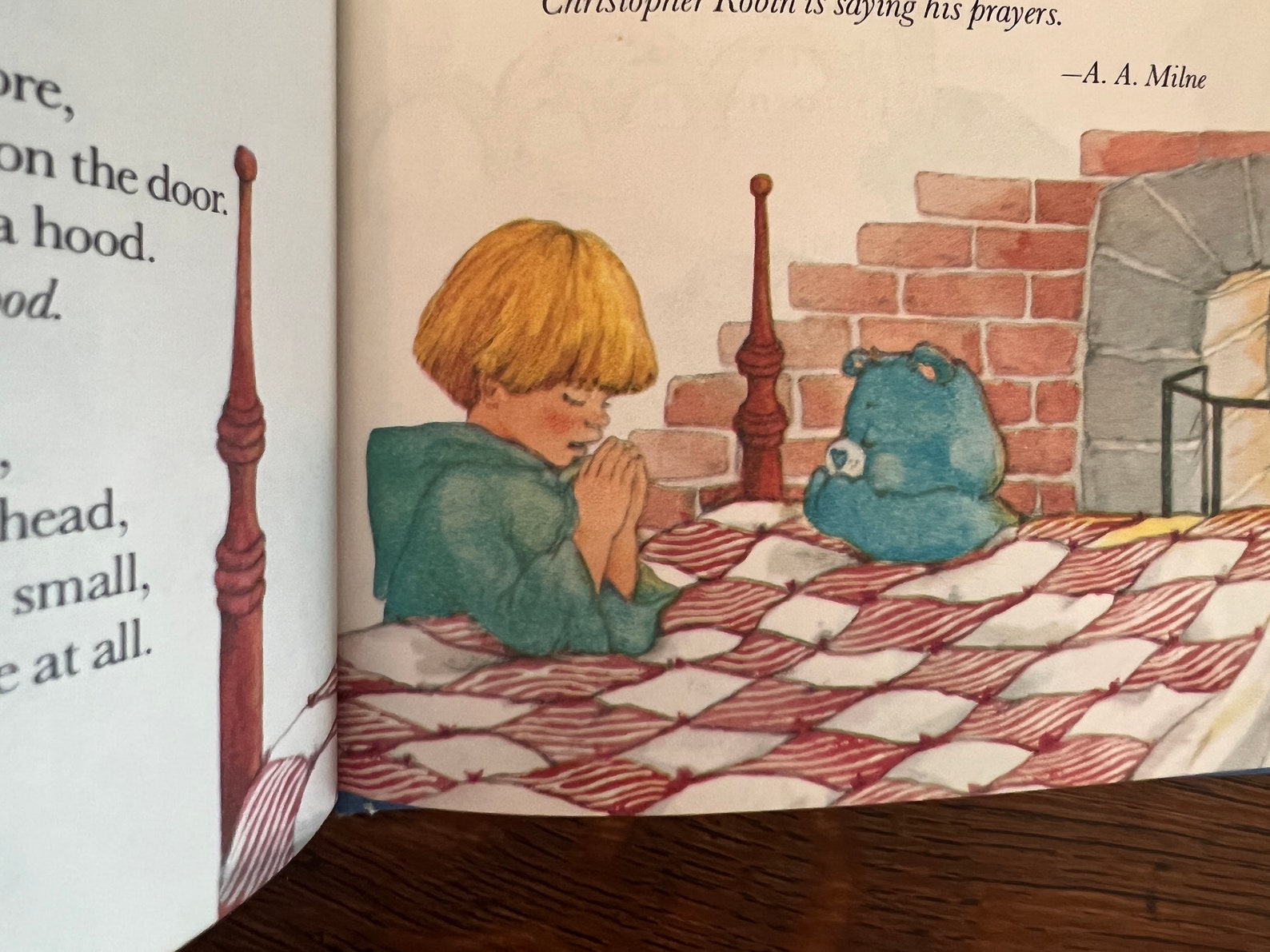 Vintage Weekly Reader Care Bears Book of Bedtime Poems - Etsy