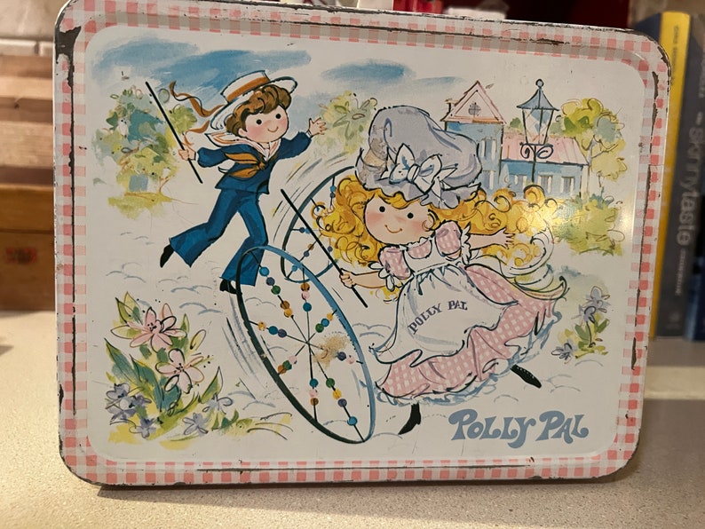 Vintage Polly Pal King Seely Thermos Co Lunchbox and Thermos - Etsy
