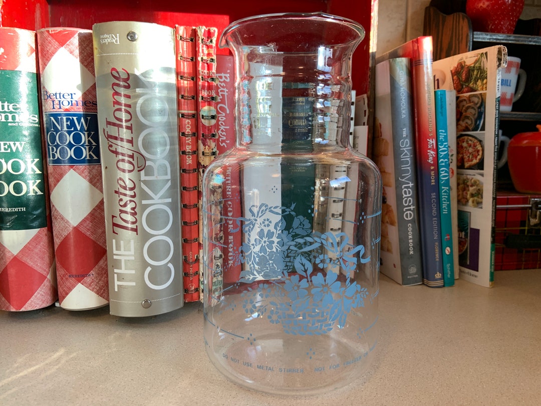 Vintage Pyrex Country Cornflower 48 Oz Carafe - Etsy