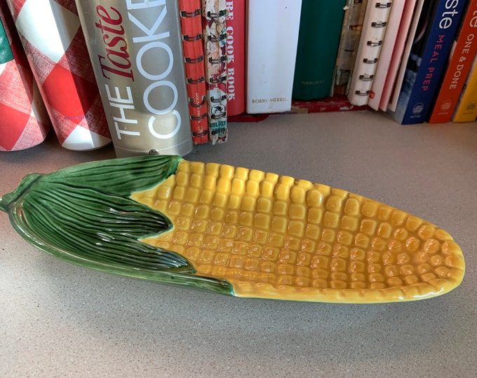 Vintage Sweet Corn Ceramic Dish - Etsy