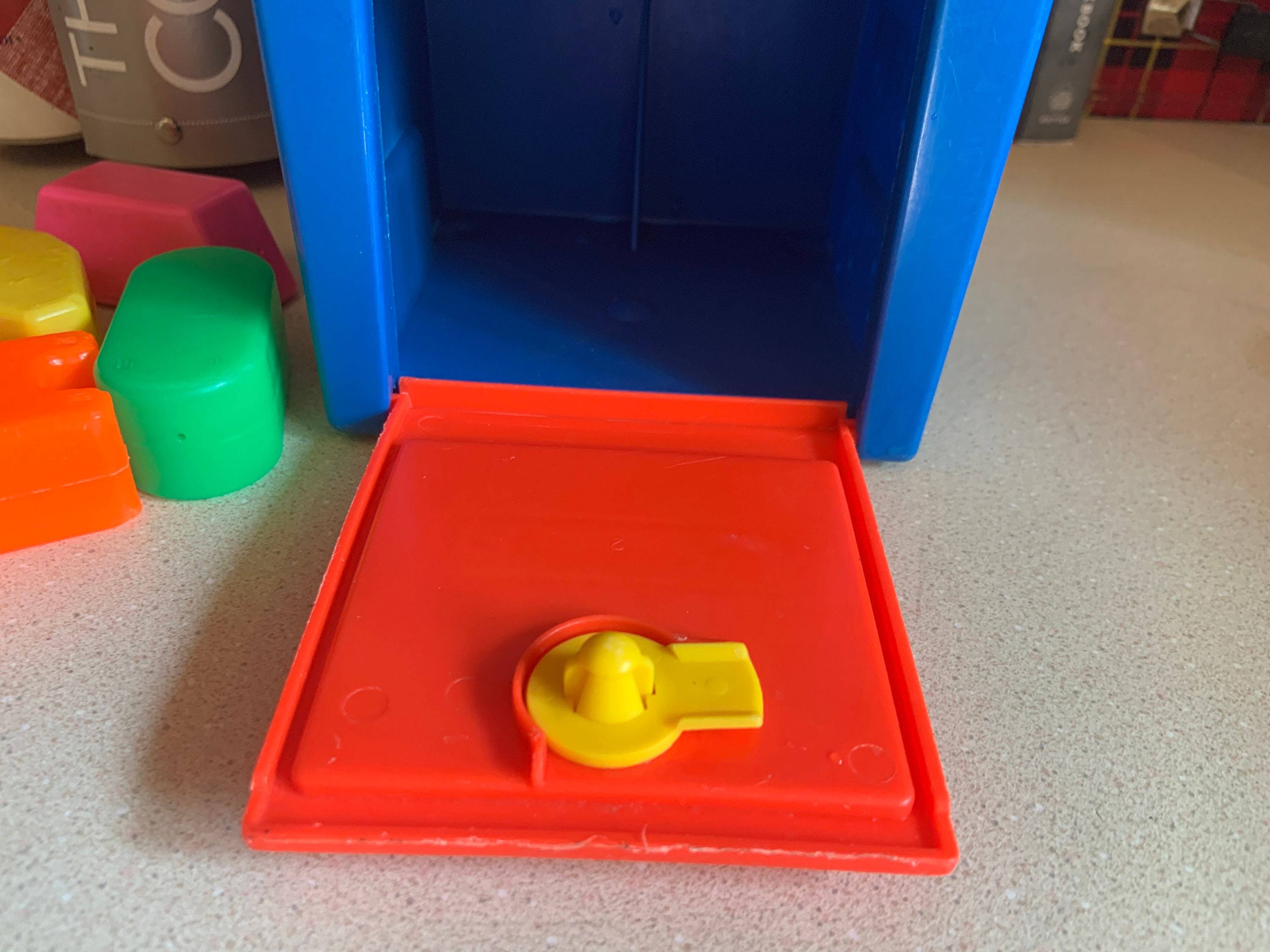 Vintage Playskool Shape Sorter Postal Station With Shapes - Etsy