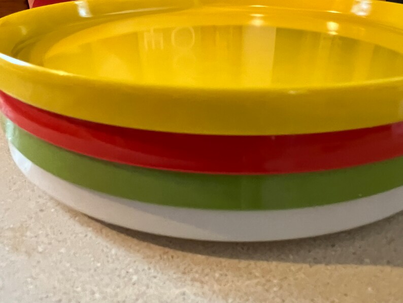 Vintage Oblique Stacking Plates Dinnerware Collection - Etsy