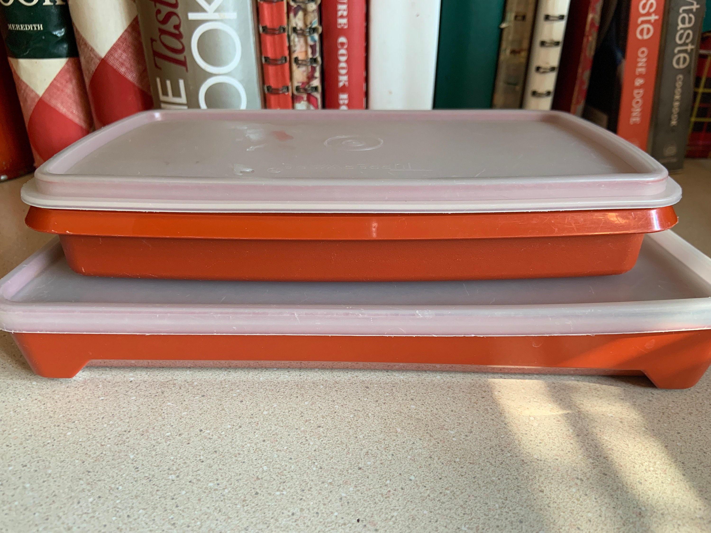 Vintage Tupperware Paprika Collection Large Marinator and Two | Etsy