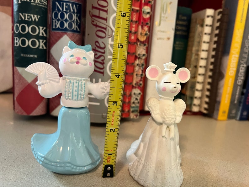 Vintage Avon Cologne Bottles Cat and Mouse Bride - Etsy