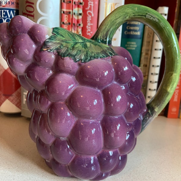 Grape Pitcher - Etsy