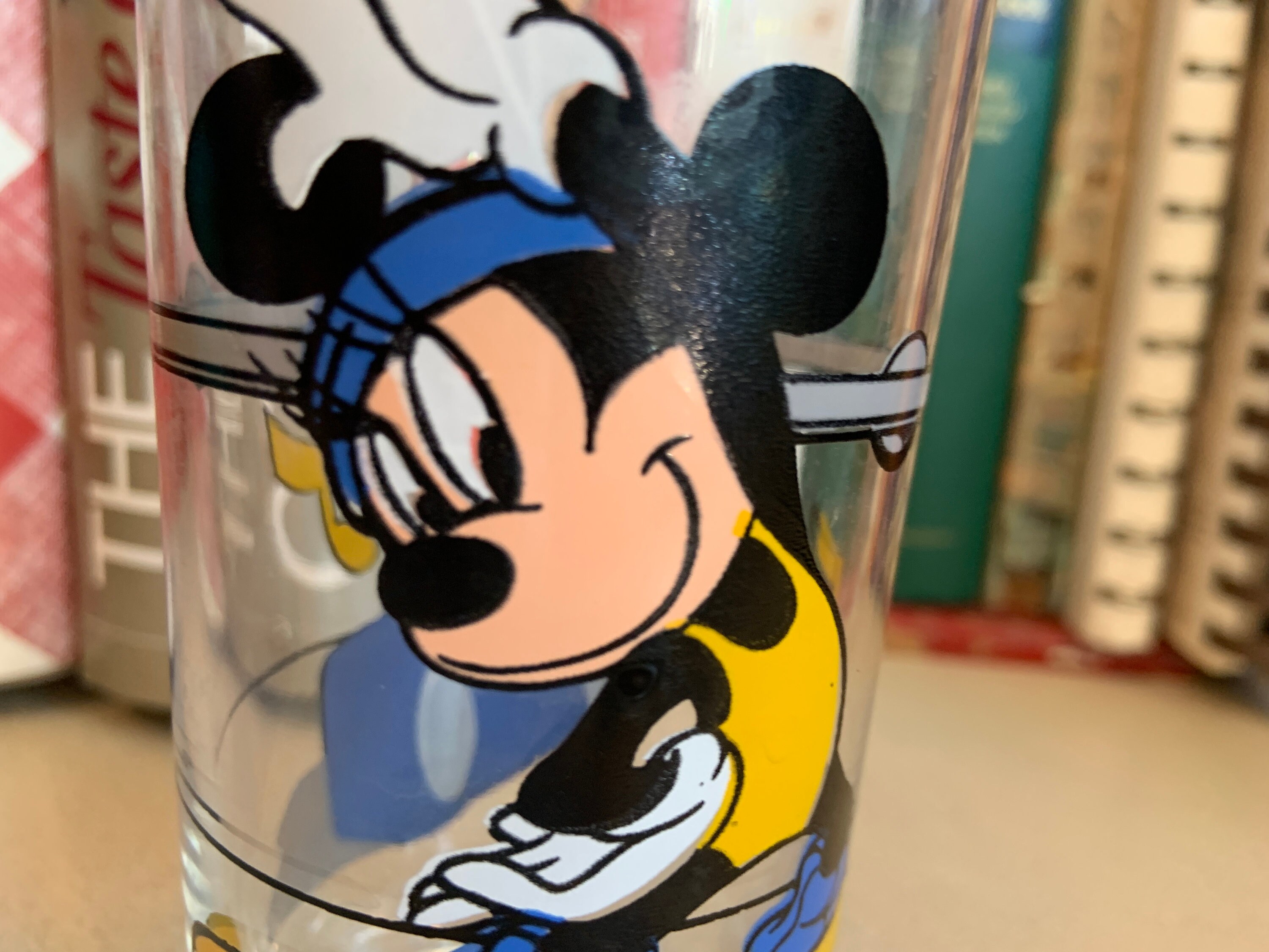 Vintage Walt Disney Minnie Mouse Glass - Etsy