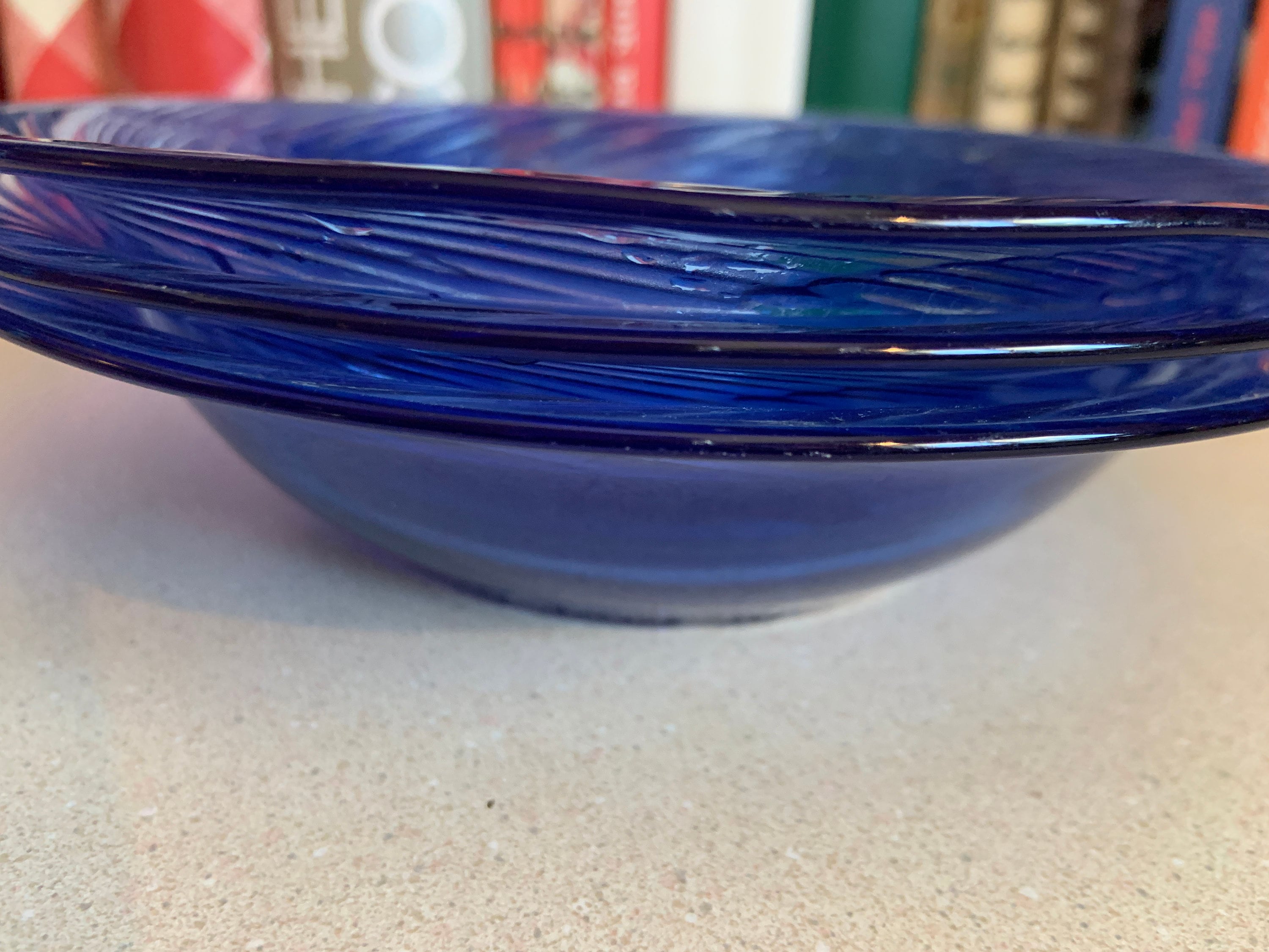 Vintage Pyrex Festiva Cobalt Blue Luncheon Plates-set of 9 - Etsy