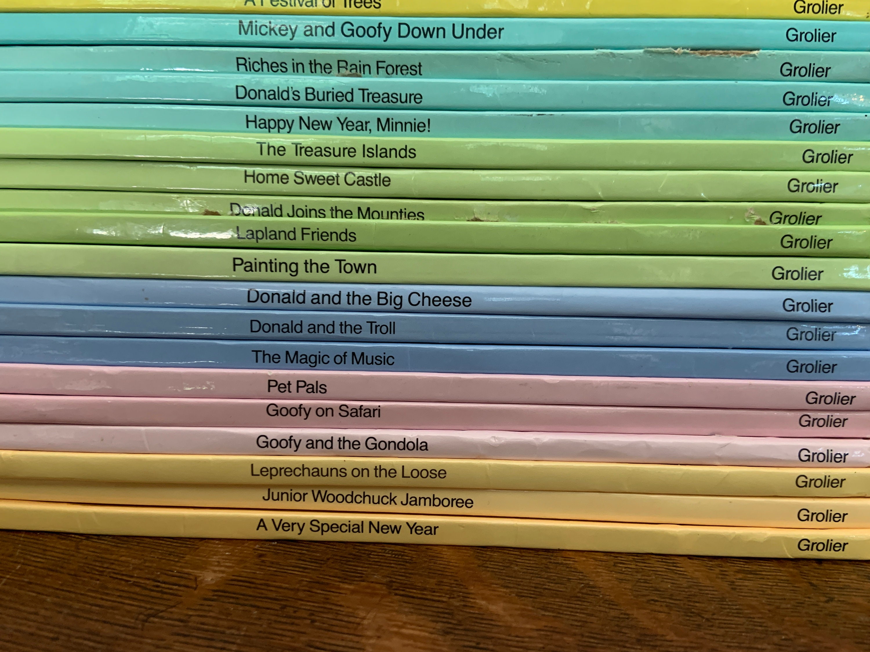 Vintage Grolier Books Disney's Small World Library - Etsy