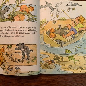 Vintage A Little Golden Book Jenny's Surprise Summer - Etsy