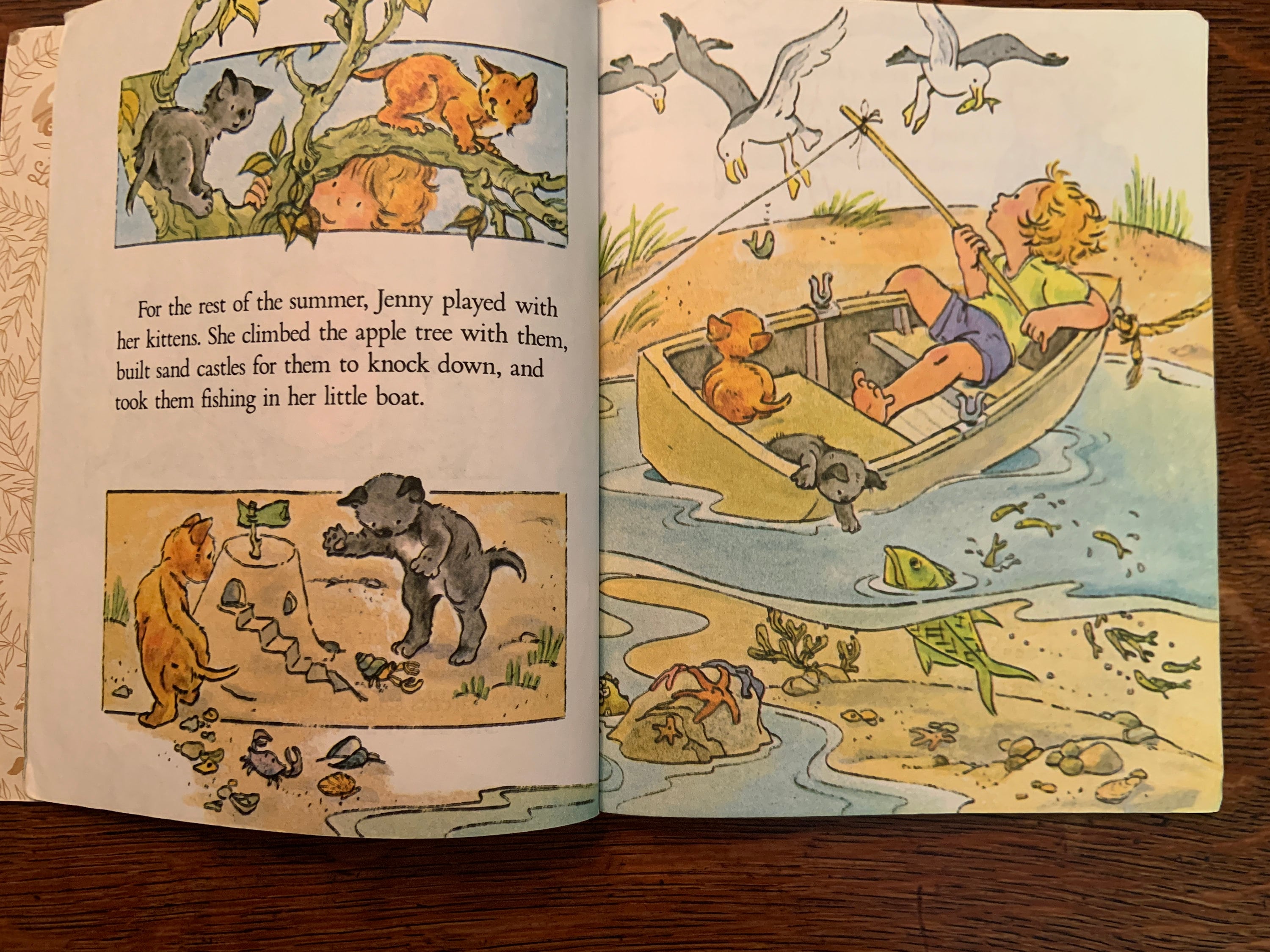 Vintage A Little Golden Book Jenny's Surprise Summer - Etsy