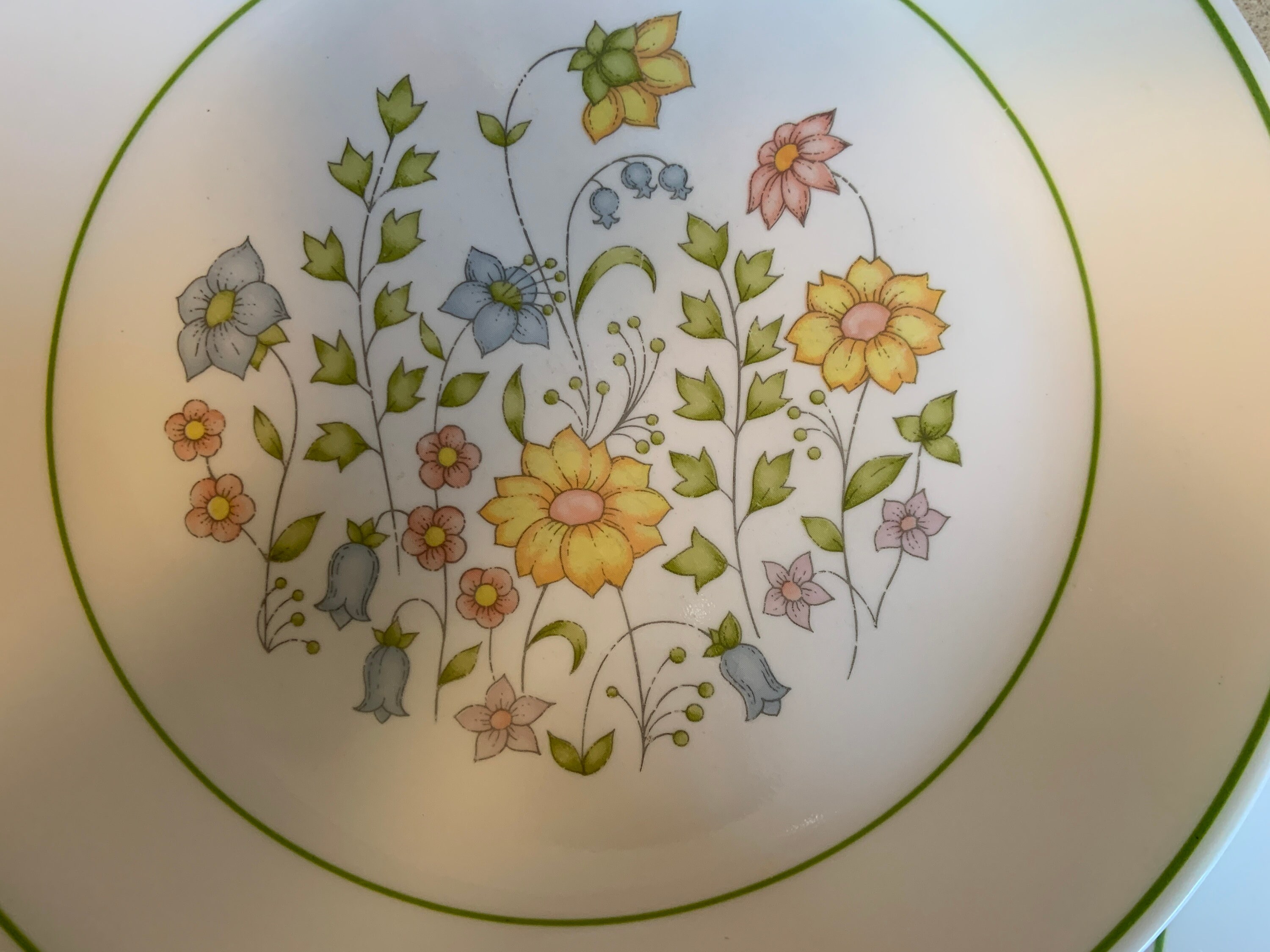 Vintage Corelle Dinnerware Collection Meadow Replacement - Etsy