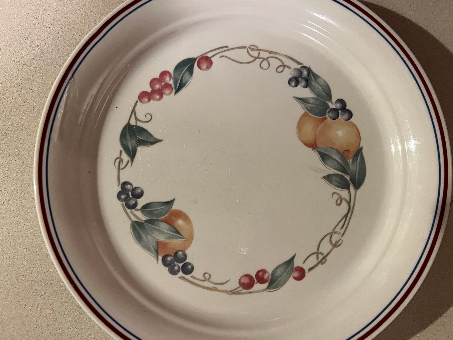 Vintage Corelle Dinnerware Set Abundance New Platter Added - Etsy