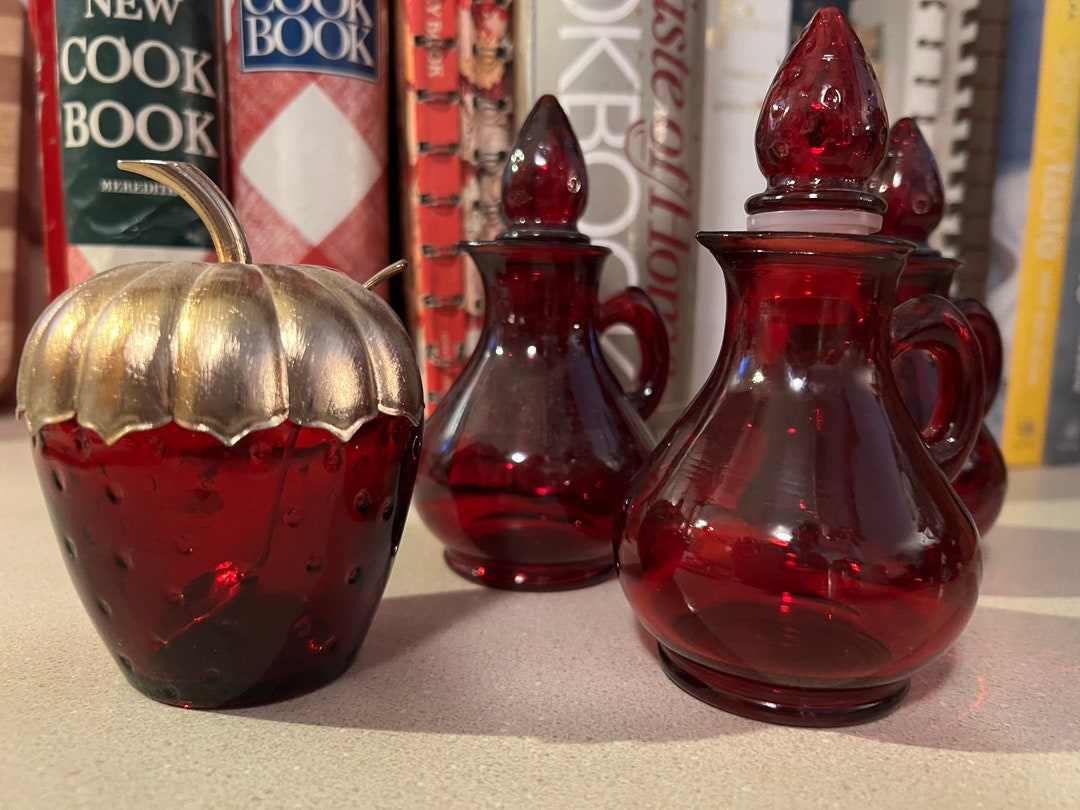 Vintage Avon Bubble Bath Ruby Red Strawberry Collection - Etsy