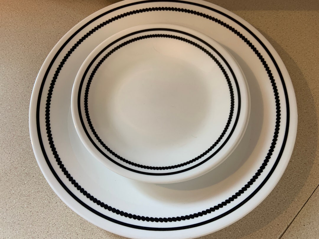 Vintage Corelle Breathtaking Beaded Black Collection - Etsy