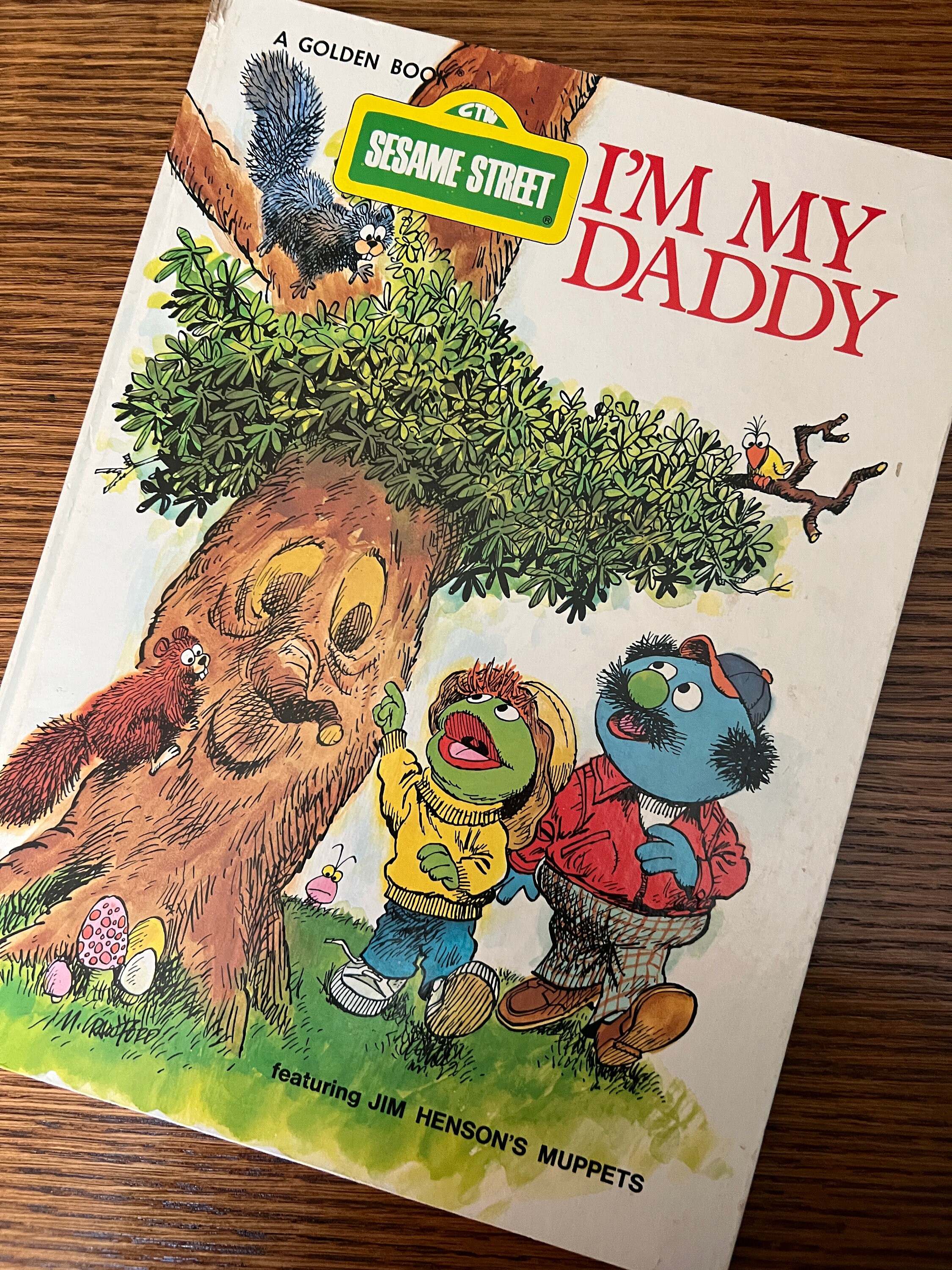 Vintage A Golden Book Sesame Street Book: I'm My - Etsy