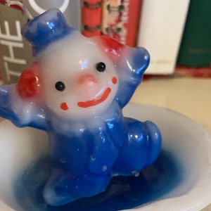 Vintage Candle, Clown in a Bathtub - Etsy