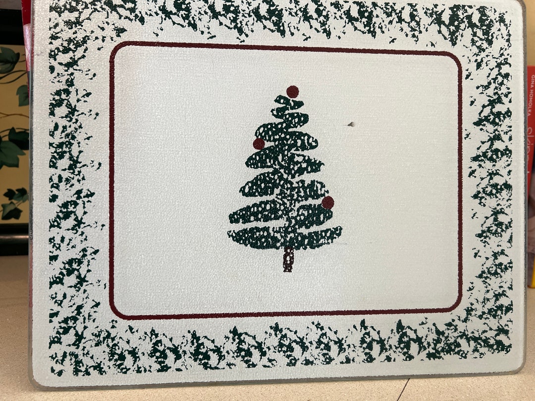 Vintage Holiday Corning Counter Saver Christmas Tree - Etsy