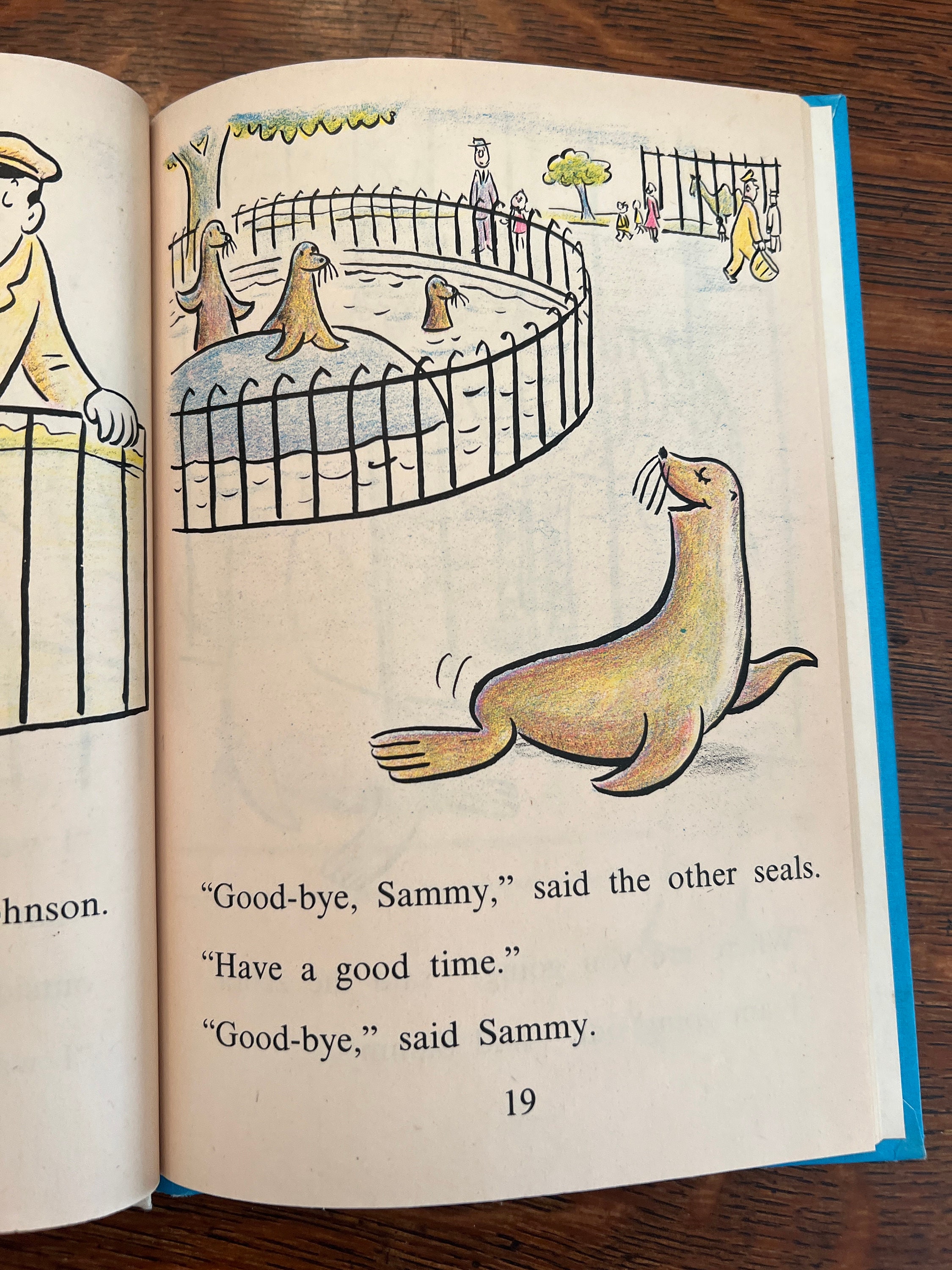 Vintage an I Can Read Book, Sammy the Seal by Syd Hoff - Etsy