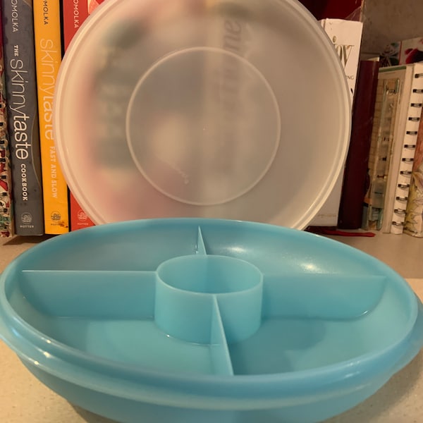 Tupperware Blue Tray - Etsy