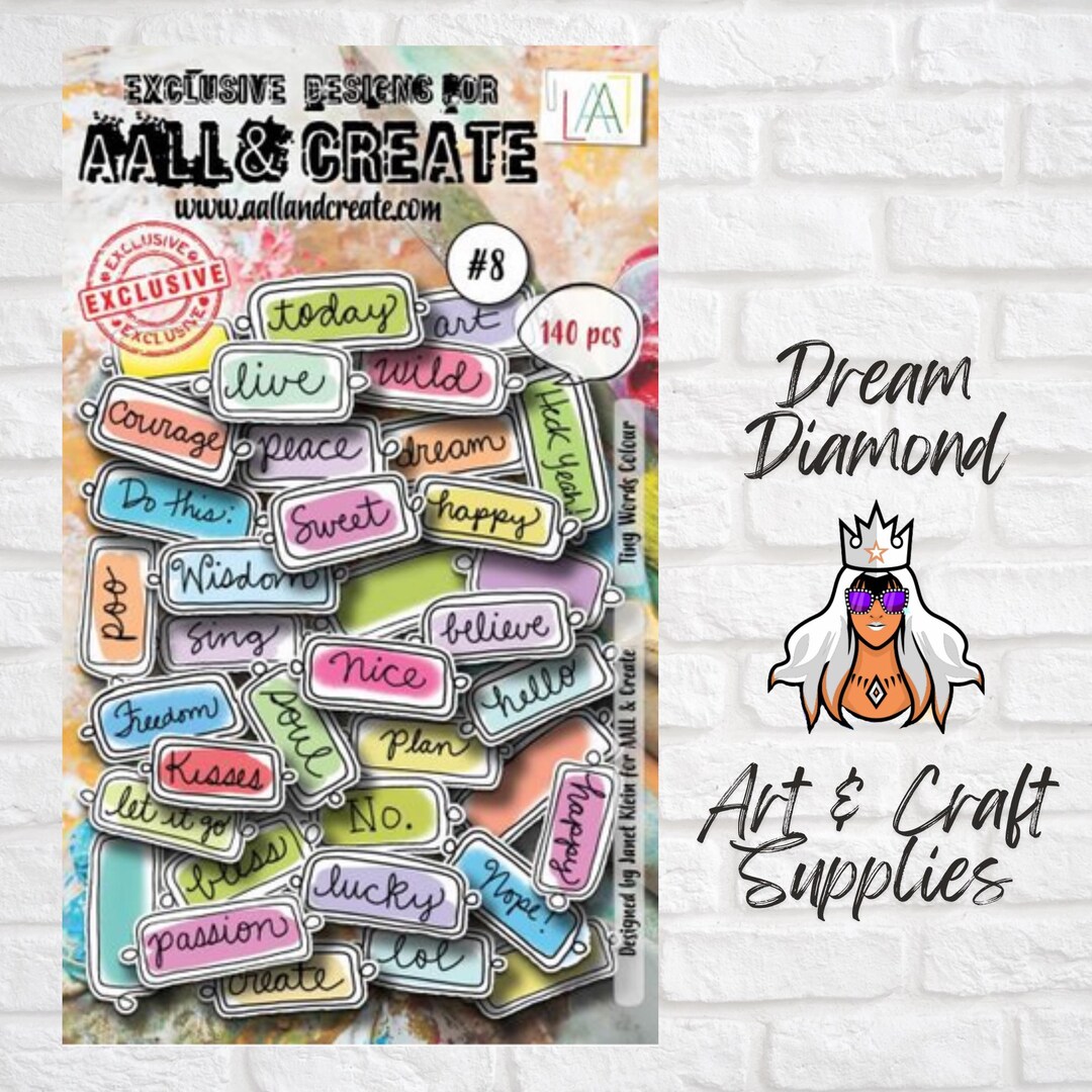 Tiny Words, Ephemera, Paper Crafts, Embellishments, Die Cuts, Card ...