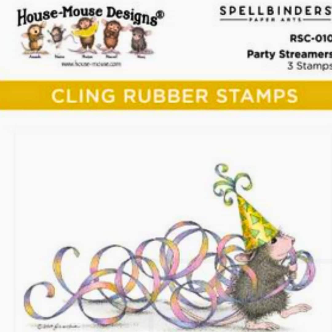 House Mouse Cling Rubber Stamp Paper Crafts Card Making - Etsy