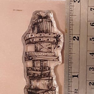 Clear Stamp, Stacked Gifts, Paper Crafts, Card Making, Christmas ...