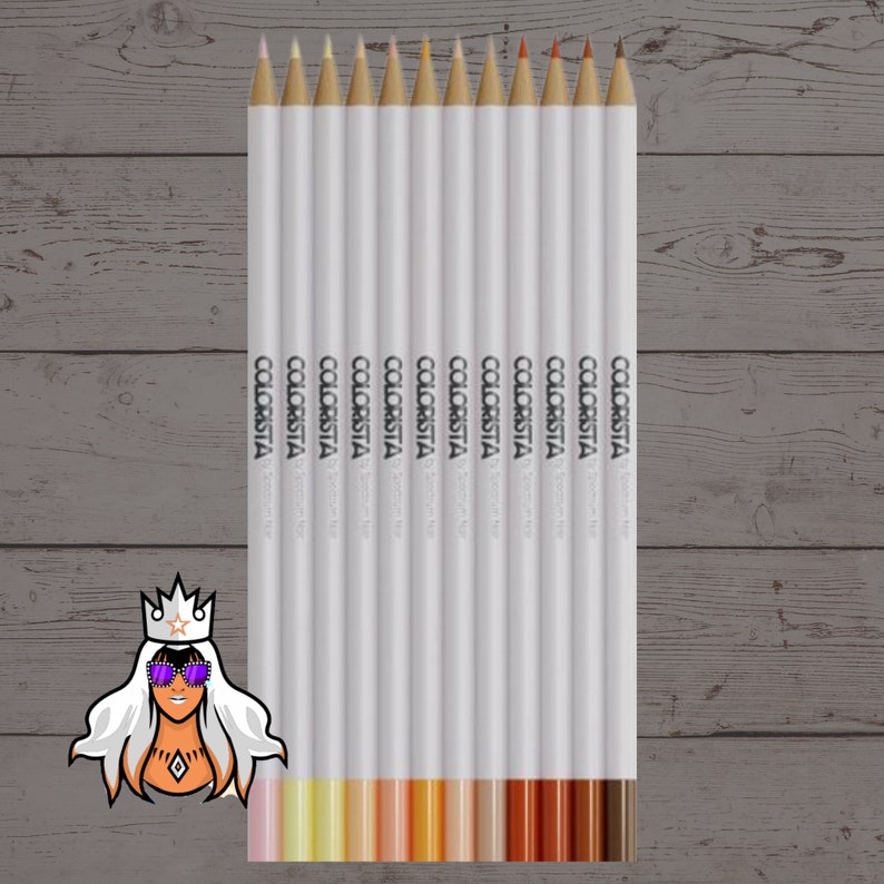 Spectrum Noir Colorista Colour Pencils 12/pkgpaint Art - Etsy
