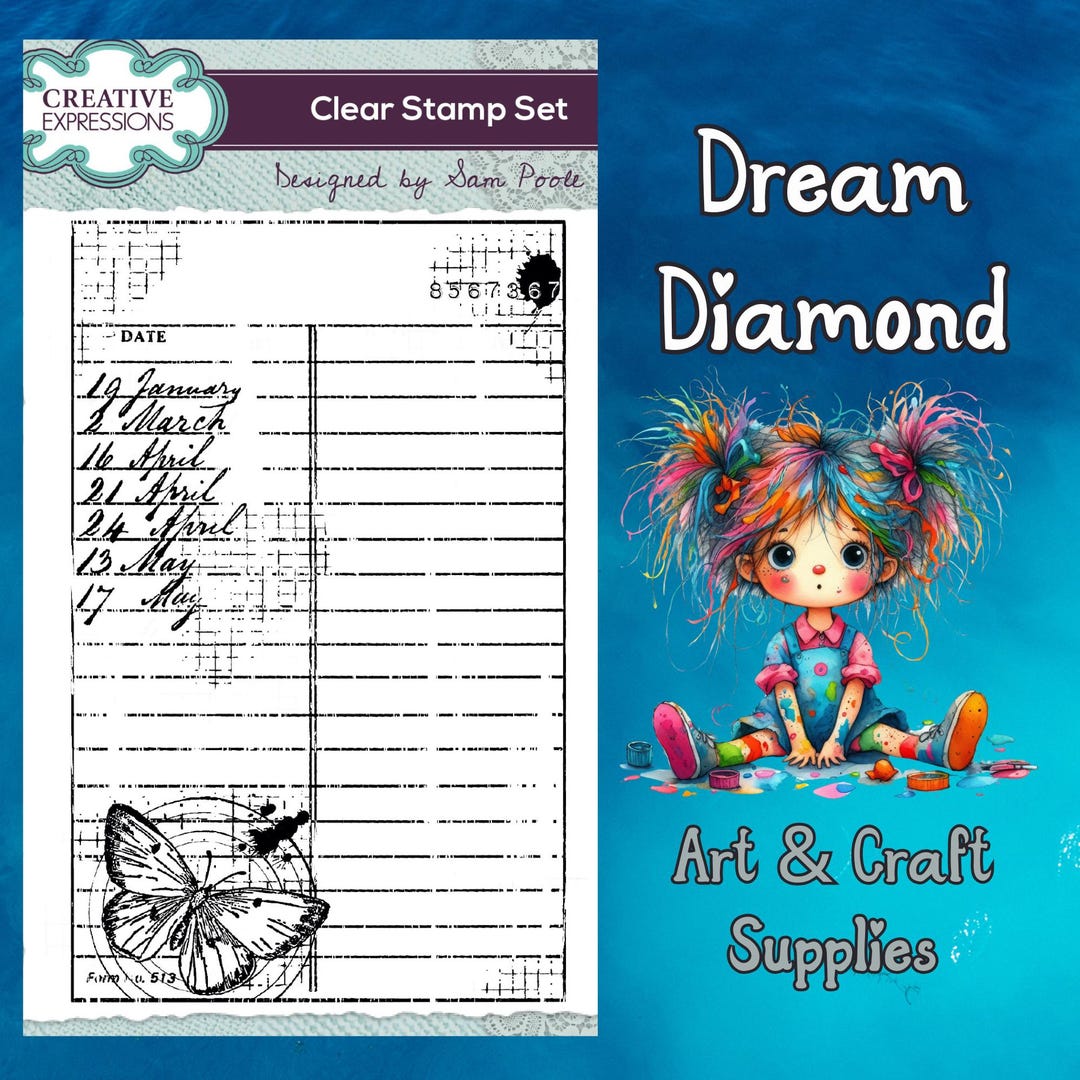 Journal Notes, Stamp Set, Sam Poole, Paper Crafts, Card Making, Home ...