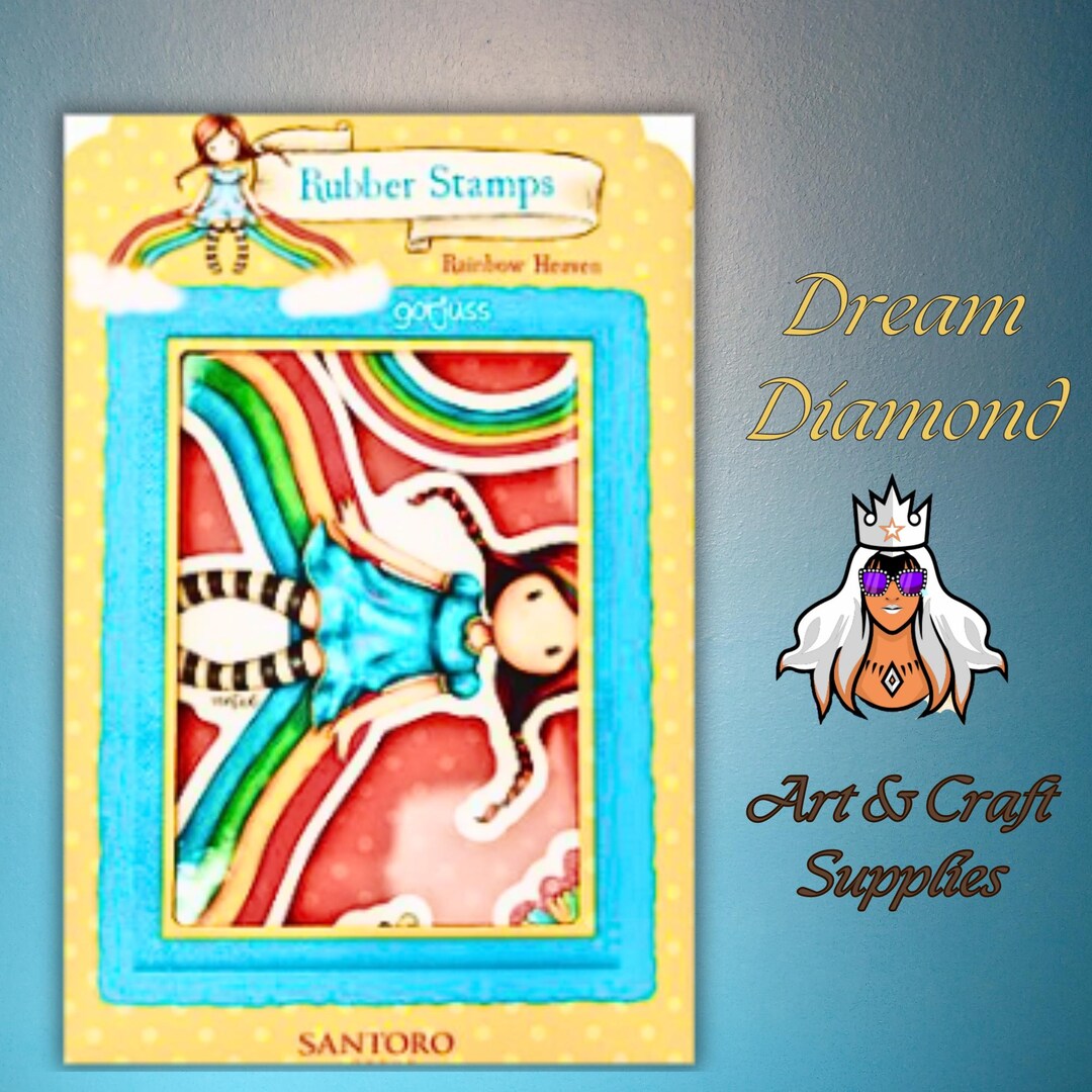 Rainbow Heaven,stamp, Santoro,studio Light, Gorjuss, Paper Craft,card ...