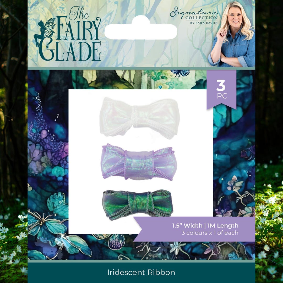 Ribbon Iridescent,sara Signature, Fairy Glade, Junk Journals, Mixed ...