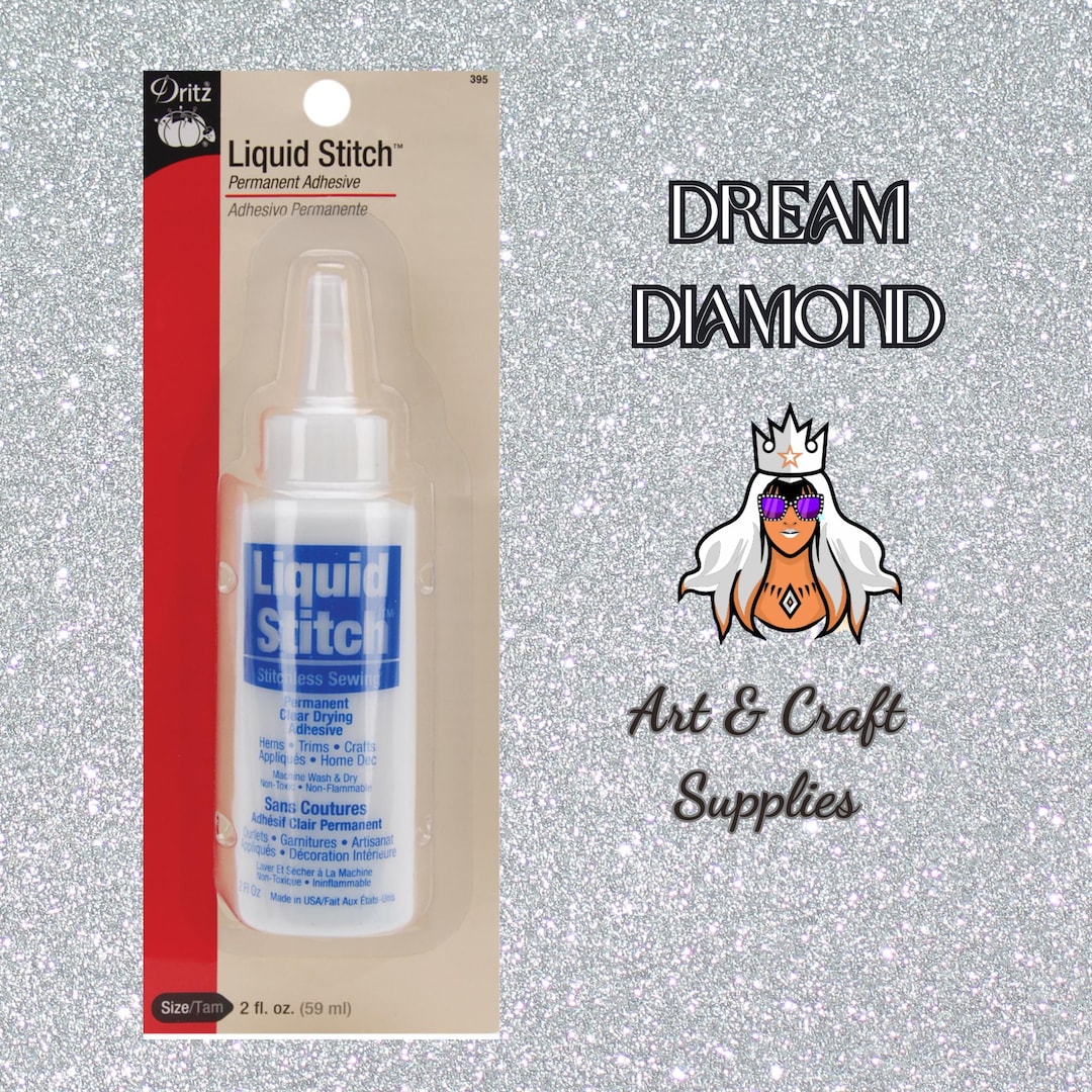 Dritz, Liquid Stitch, Permanent Adhesive, Sewing, Fabric, Notions ...