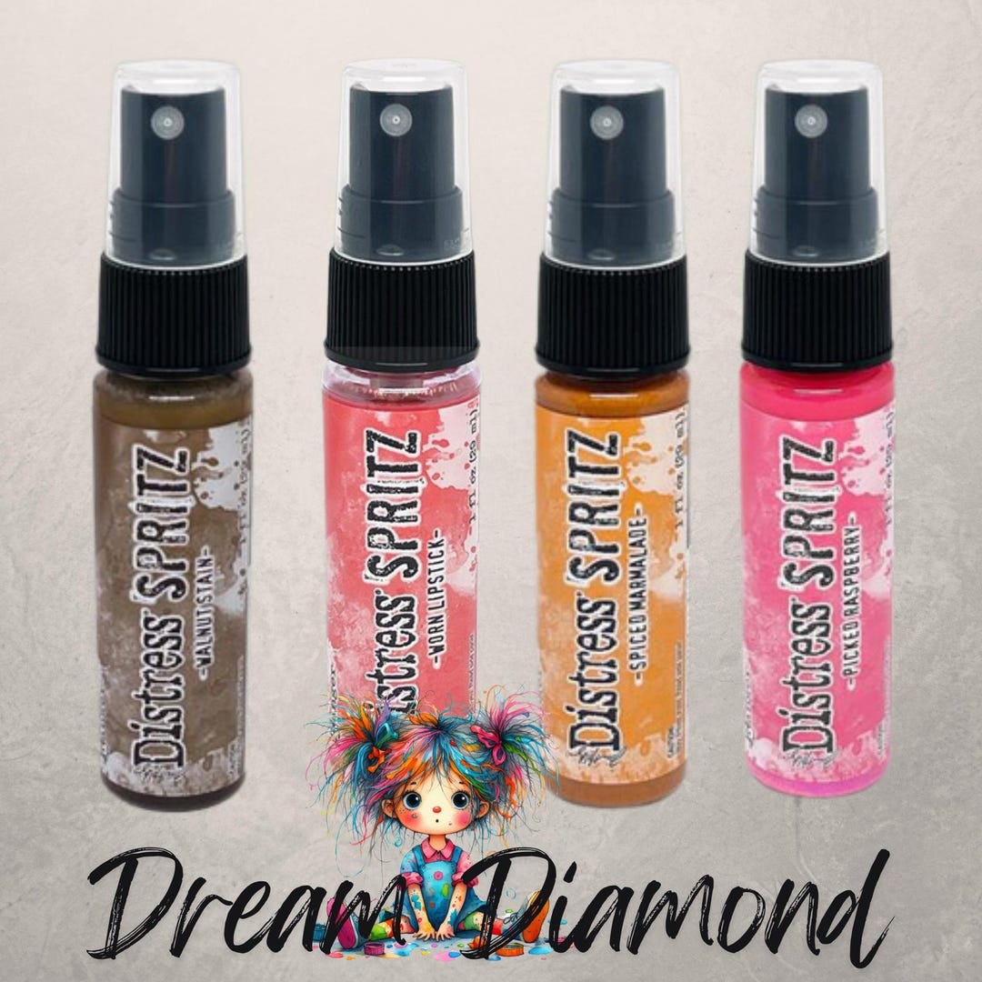Tim Holtz, Distress Spritz 1oz Bottle, Stamping, Inks, Chalks, Paints ...