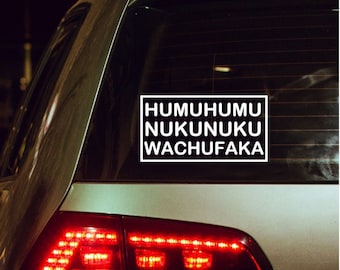 Watufaka Sticker - Etsy