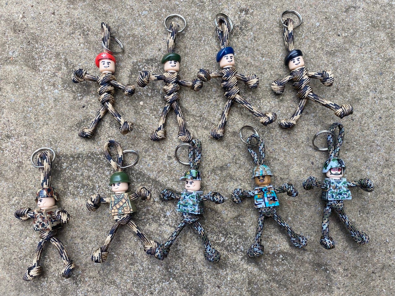 The Original Paracord Buddy Army Military Soldier Keyring With - Etsy