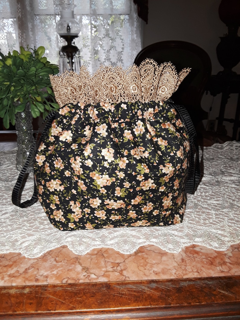 Victorian, Drawstring Bags, Accessories, Purses - Etsy
