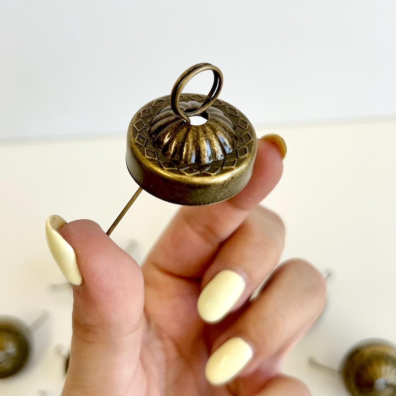 Vintage Ornament Metal Caps - Etsy