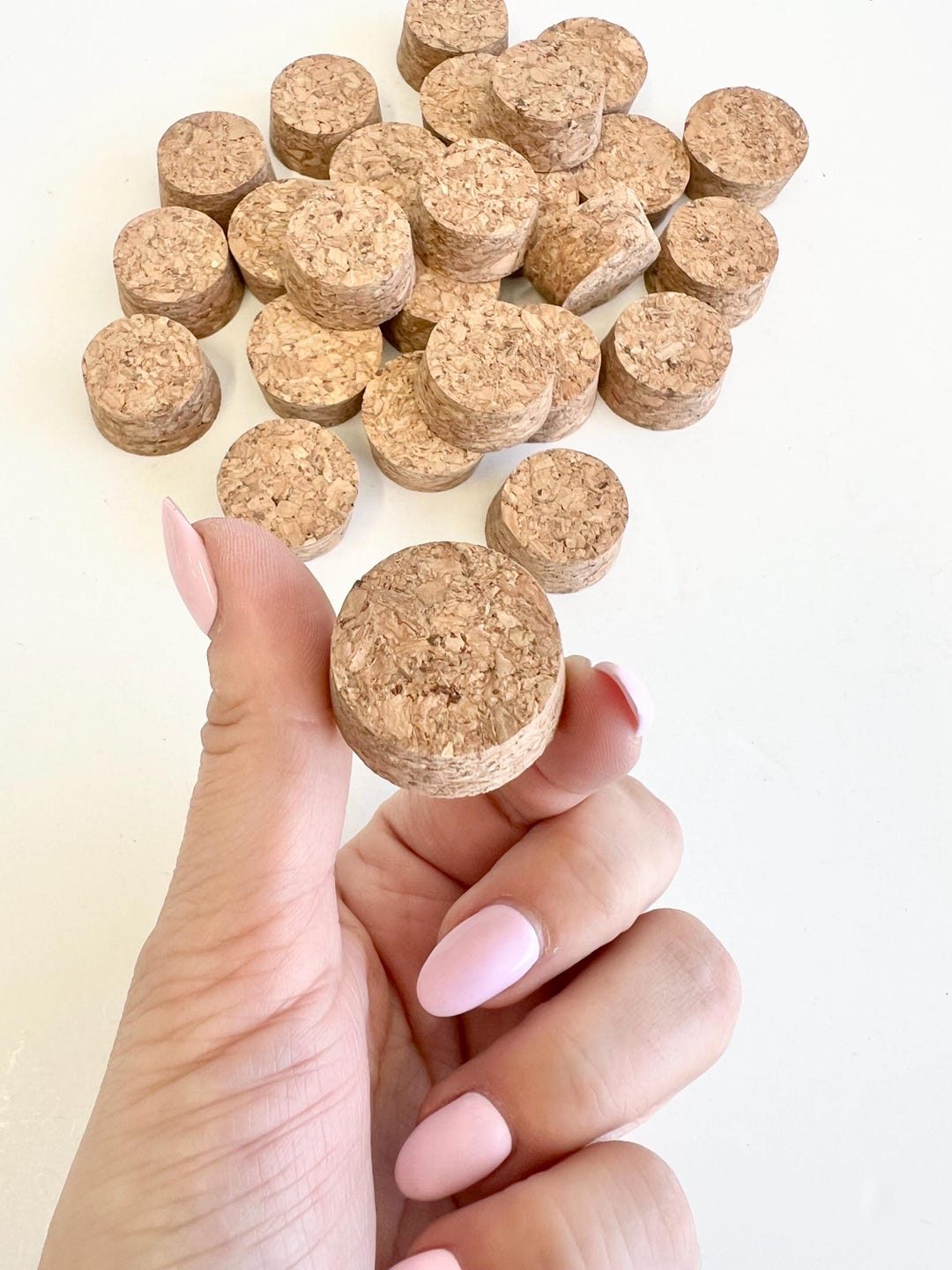 10 Pcs Corks Stoppers Size of 28x12mm, Corks for Miniature Bottles ...