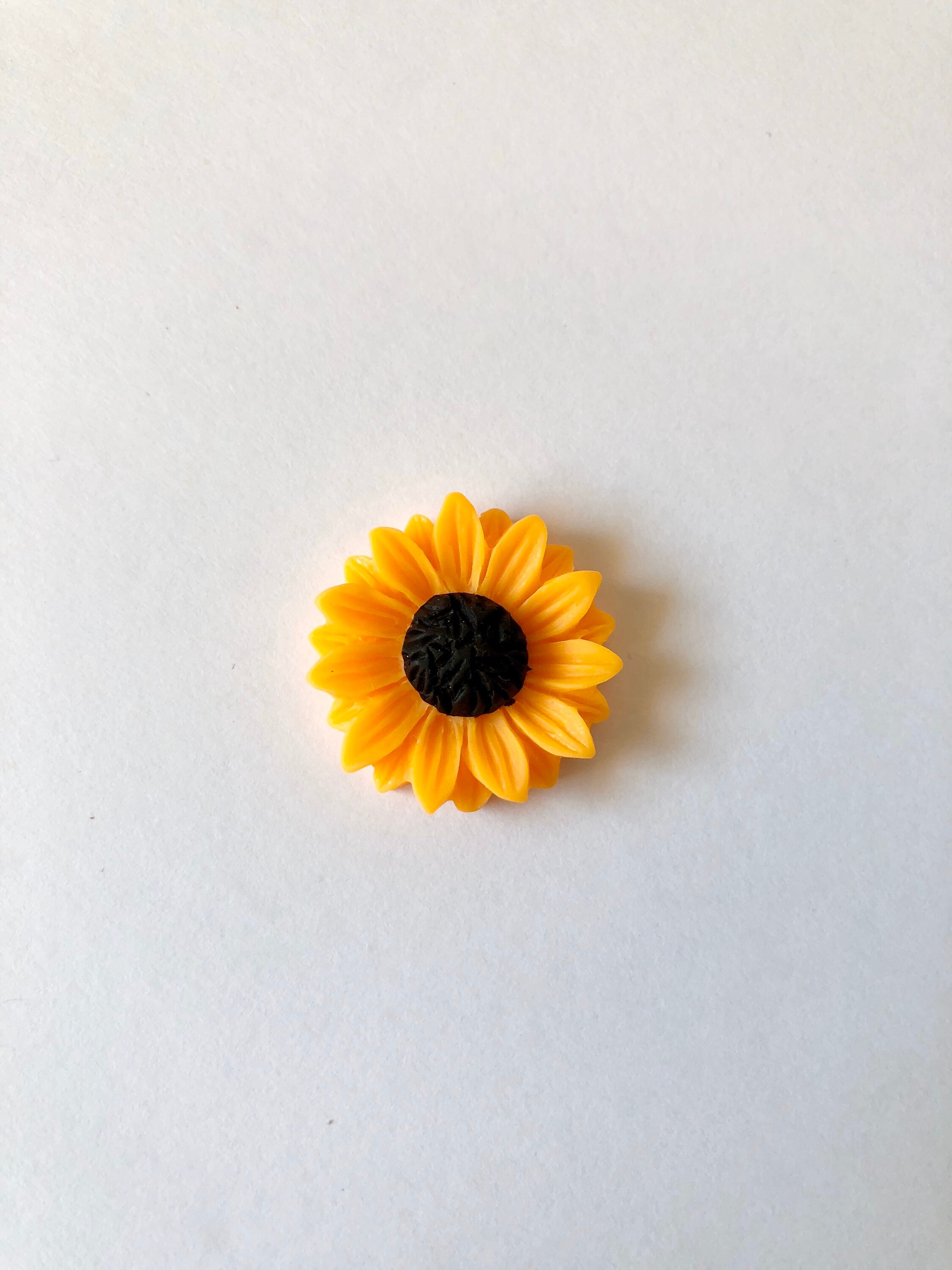 24mm Resin Sunflower Home Decor Rustic Kawaii Miniature | Etsy