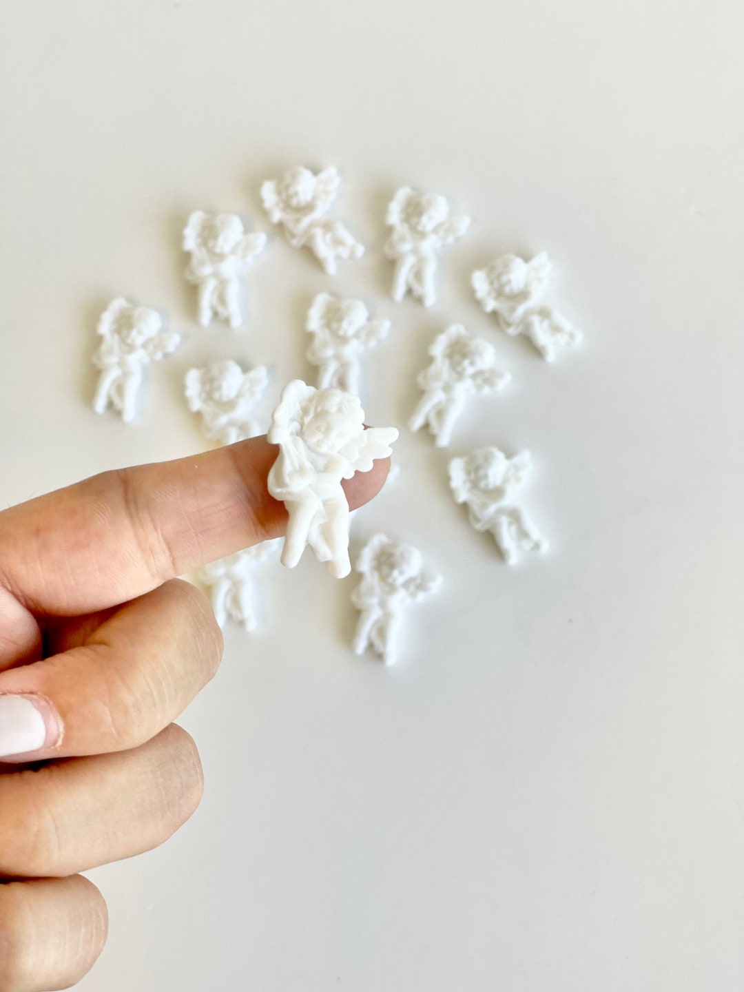 10 Pcs Resin Angel, Home Decor, Vintage Angel, Kawaii Miniature ...