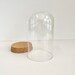 Big Dome Glass Jar, 150x90mm, Dome Jar, Cloche Dome, Cork, Glass Jar ...