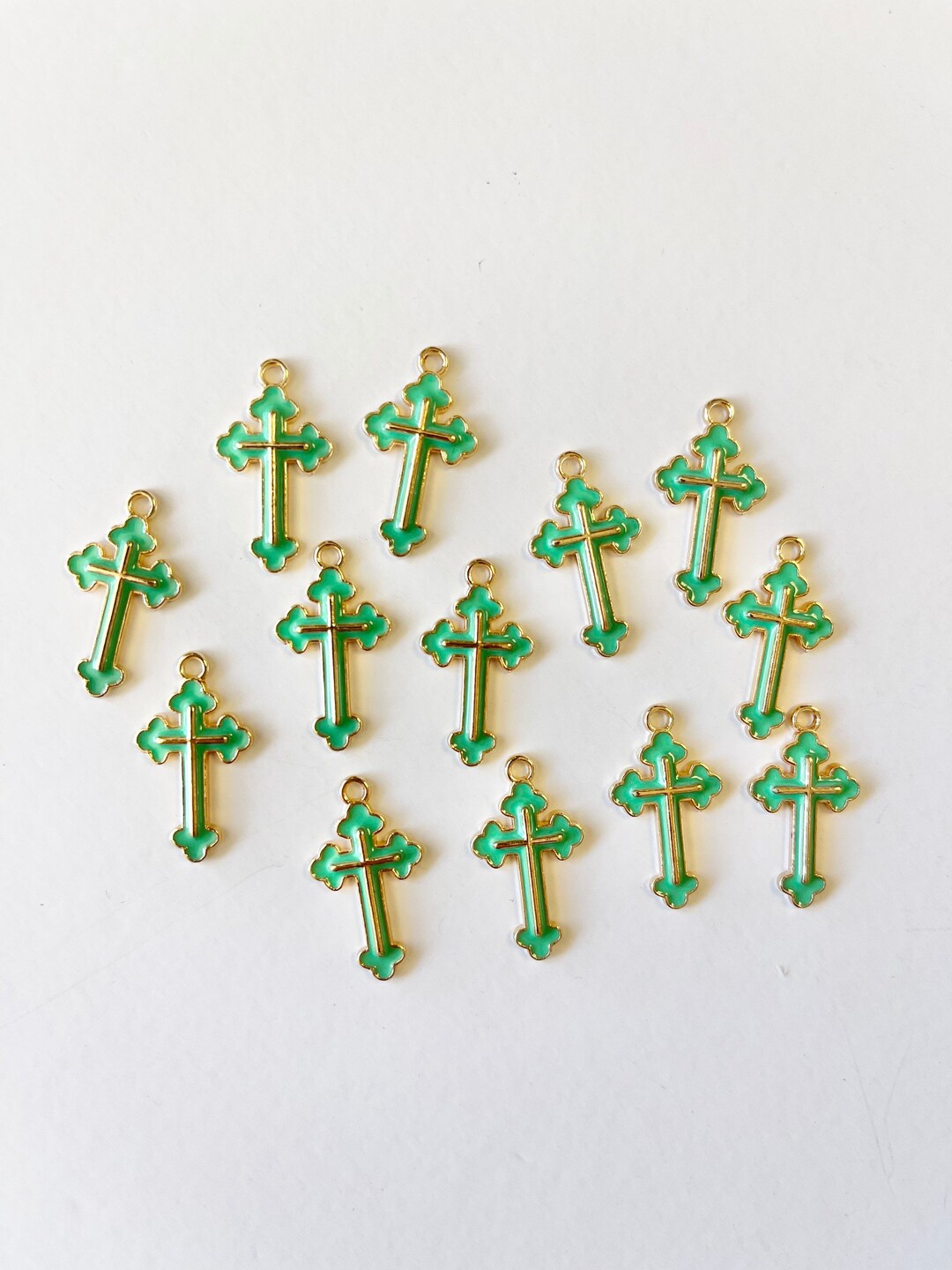 10 Pcs Mini Cross Tiny Cross Cross Charms Mini Cross Charm - Etsy