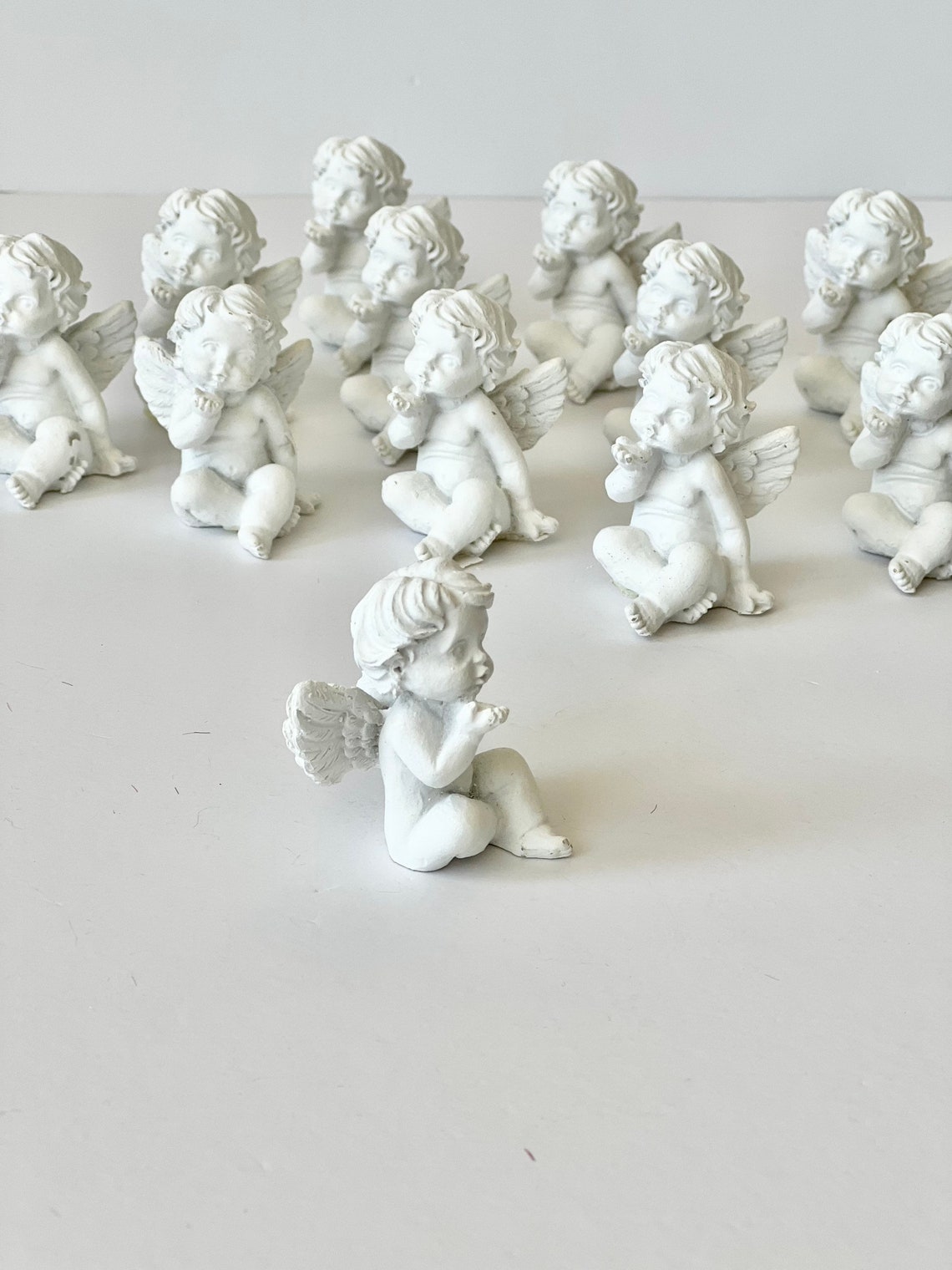 2pcs Miniature Angel Figurine Baby Angel Figurine Religious - Etsy