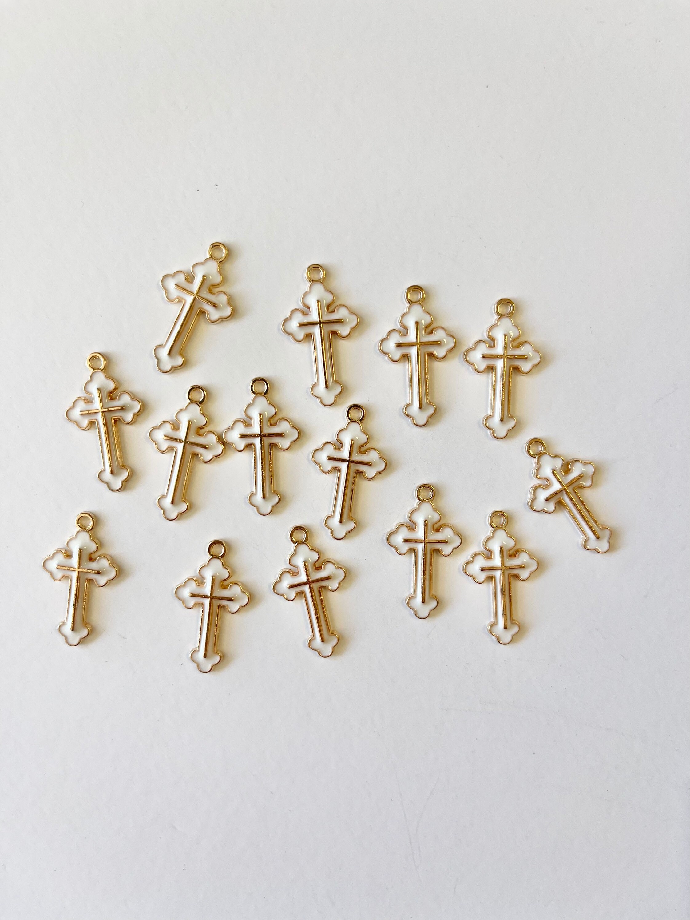 10 Pcs Mini Cross Tiny Cross Cross Charms Mini Cross Charm - Etsy