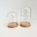 Big Dome Glass Jar, 120x90mm, Dome Jar, Cloche Dome, Cork, Glass Jar ...