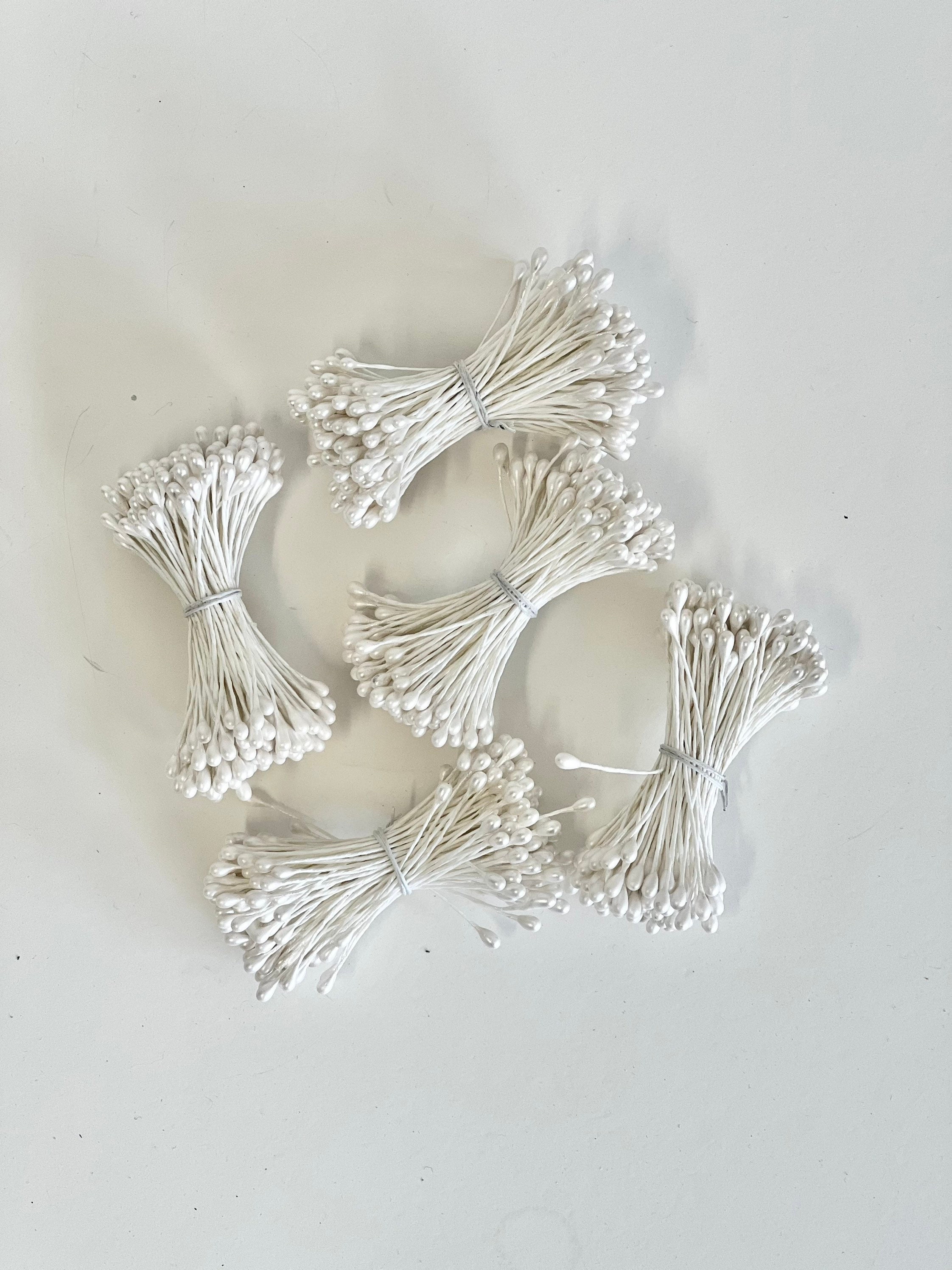 800 Pcs Double Head Mini Flower Stamen Artificial Flower Making Stamen ...