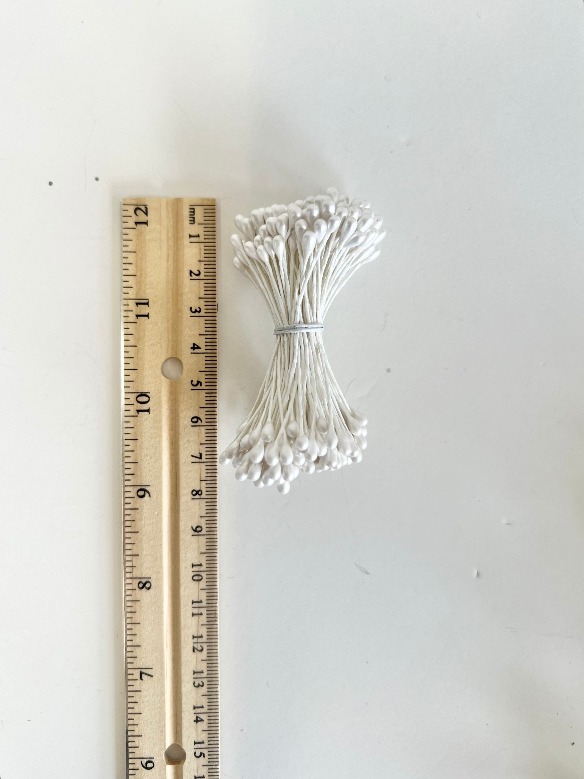800 Pcs Double Head Mini Flower Stamen Artificial Flower Making Stamen ...
